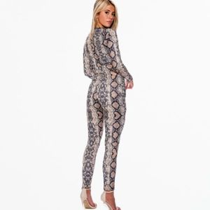 Pants & Jumpsuits | Snakeskin Catsuit | Poshmark